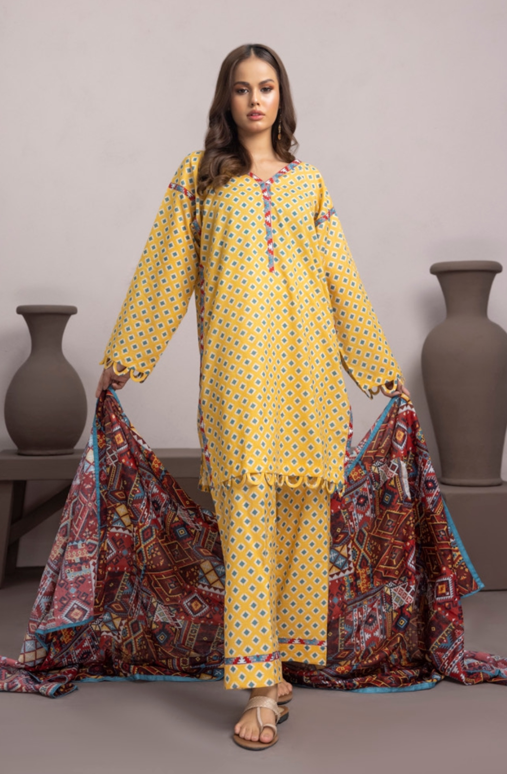 IDS20-09 Identic Separates Volume 20 Printed Lawn Collection 2024 by R ...
