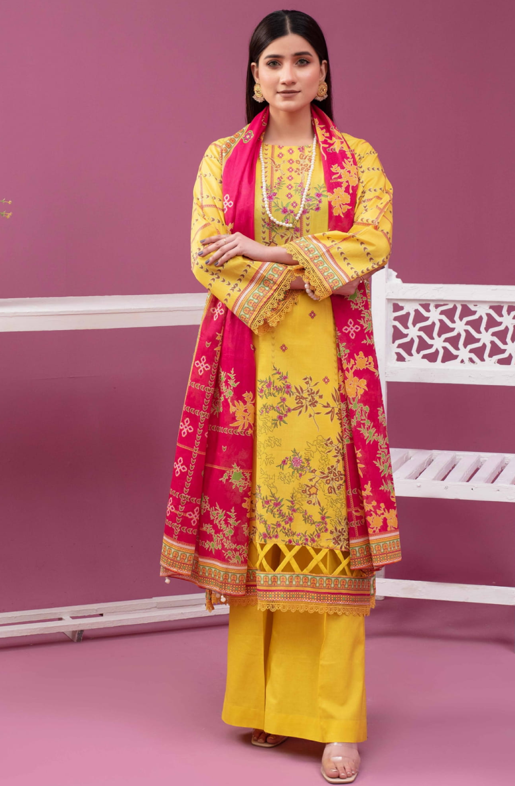 MCV1-02 Unstitch Lawn Collection 2025 Volume-01 by Moco Prints – House Of Lawn