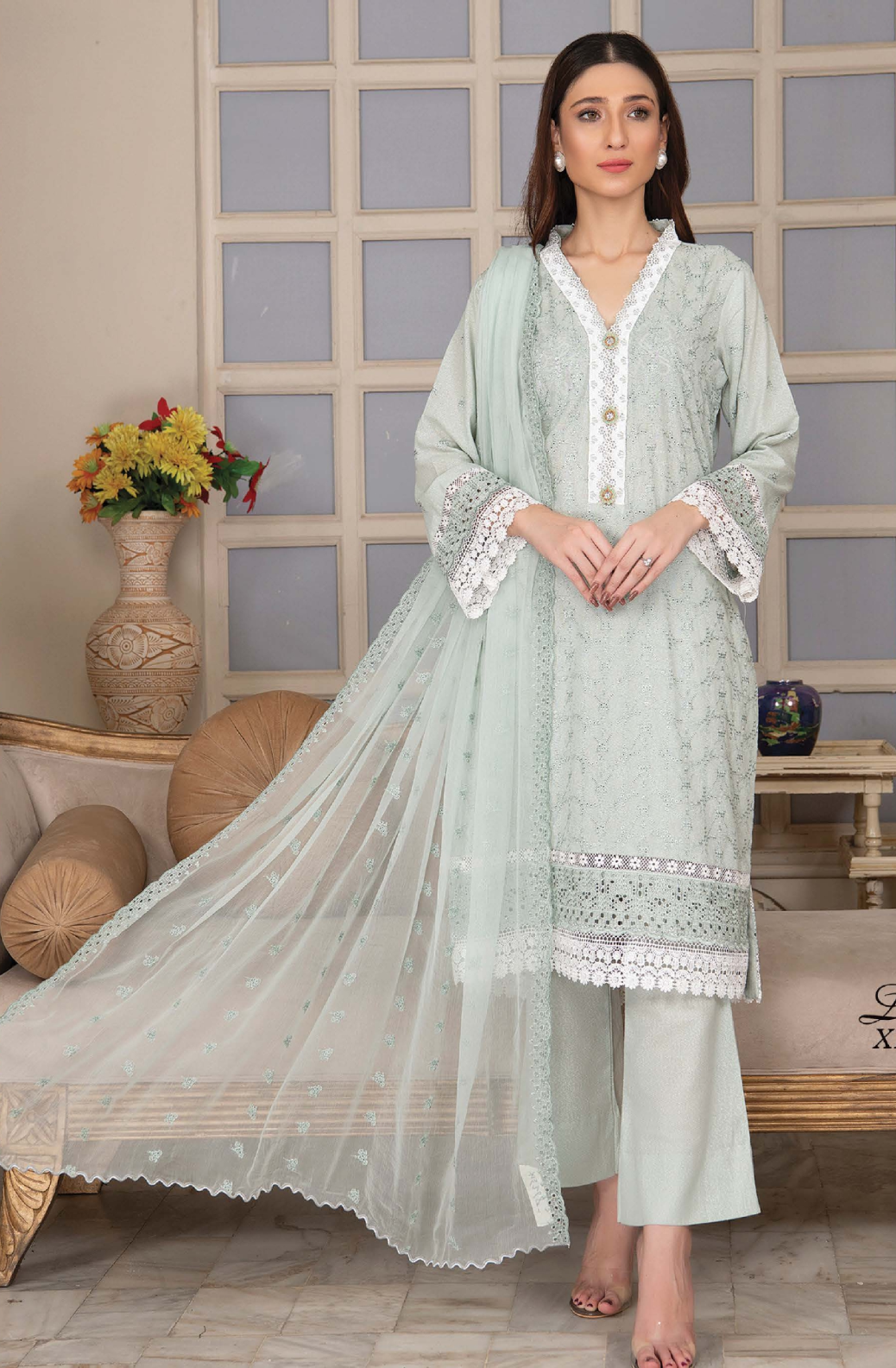 D/04 15268 Embroidered Karandi Collection by Rangriti – House Of Lawn