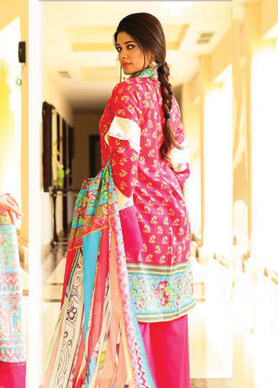 KF-CC-001 Unstitched 3 Piece Kahf Everyday Lawn Suit Collection by Cro ...