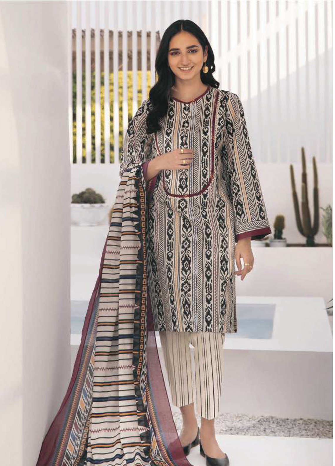 SP-CC-007 3PC Printed Lawn Collection Vol-3 by Sapphire – House Of Lawn